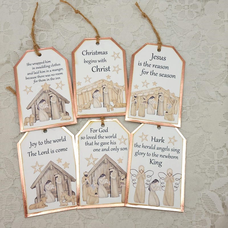 Angel Tree Tags - Etsy