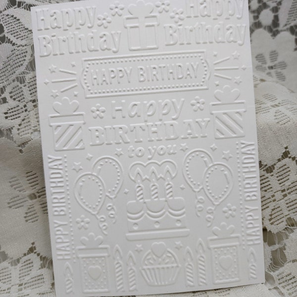 Happy Birthday Card Front - Etsy