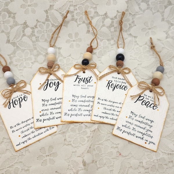 Scripture Tags - Etsy