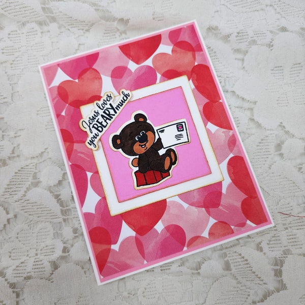 Jesus Loves You Beary Much - Etsy