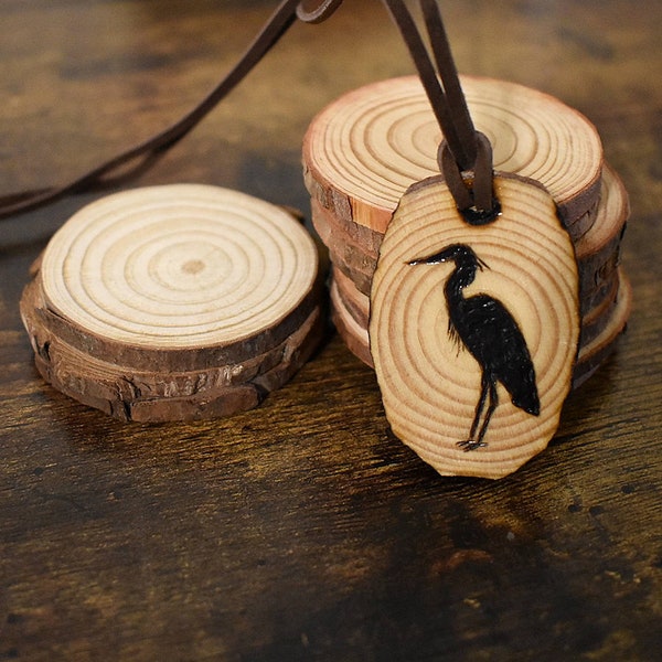 Blue Heron Necklace - Etsy
