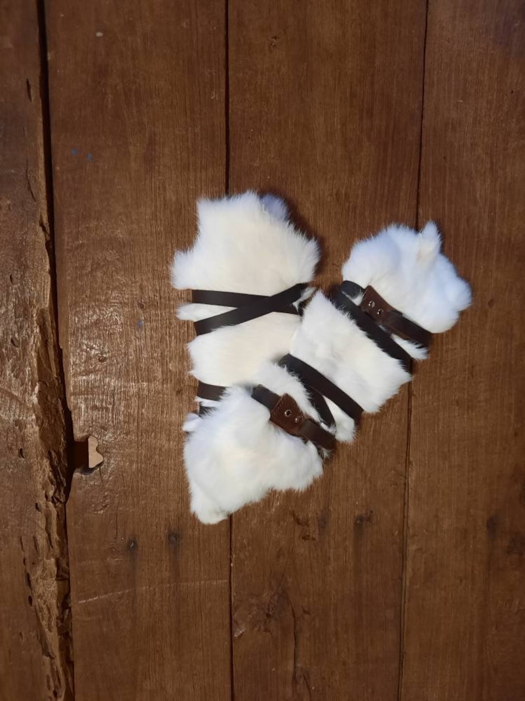 Follow the White Rabbit! These Calf Wraps Are Super Sexy. Made From ...
