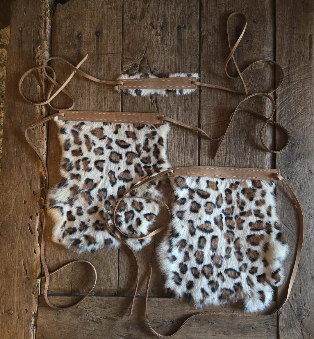 Take Me to the Jungle! This Set is Hot! Loin Cloth Armband Set Created ...