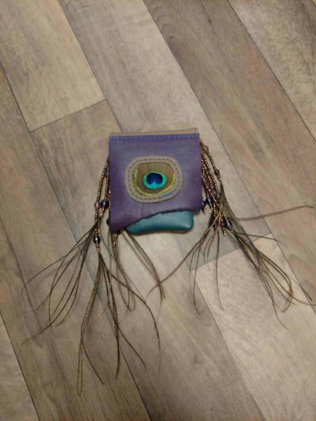 Beautiful Peacock Feather Hip Pouch This Thing Seems Alive When You're ...