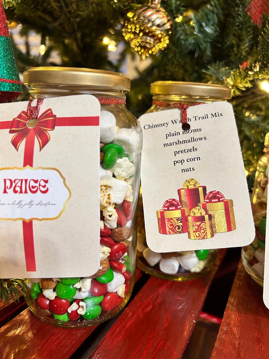 Holly Jolly Girls Night Bundle Custom CHRISTMAS RECIPE Tags-digital ...