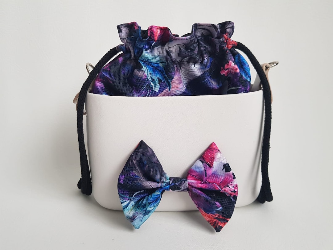 O Bag Pocket Inner With a Bow, Women Bags, Handbag Obag Lining Inner ...