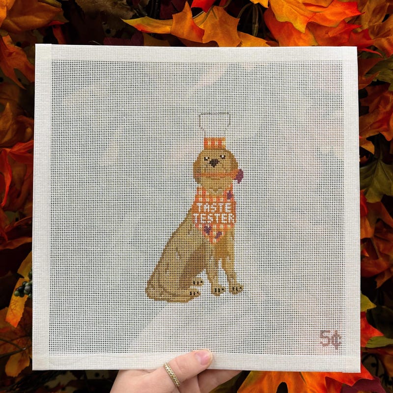 Dog Needlepoint - Etsy