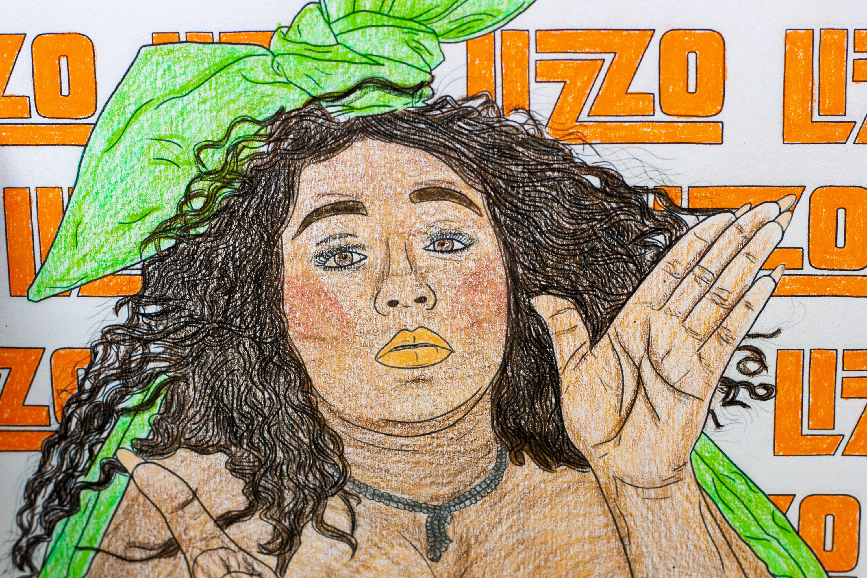 LIZZO - Printable Adult Coloring Page (digital Download) - Etsy Ireland