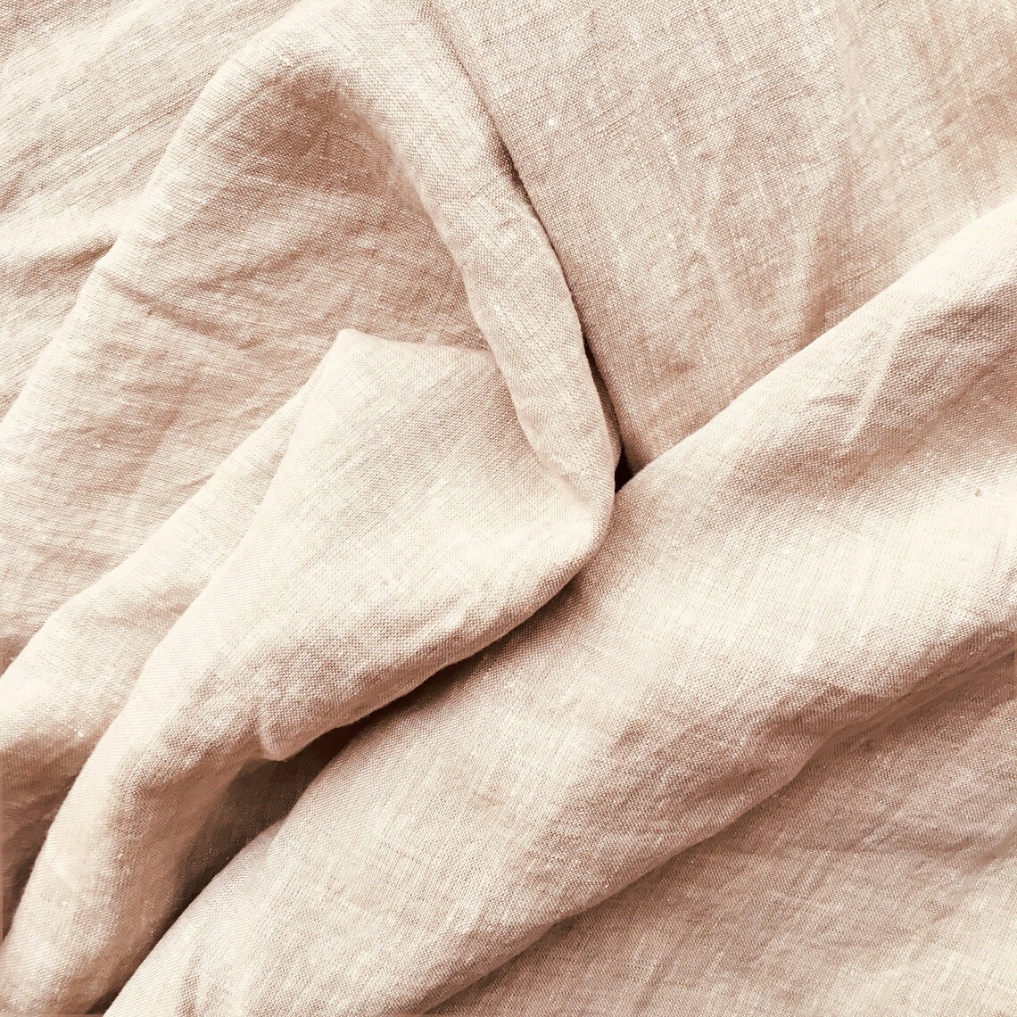 Extra brede premium 100% linnen stof / natuurlijke stof / | Etsy