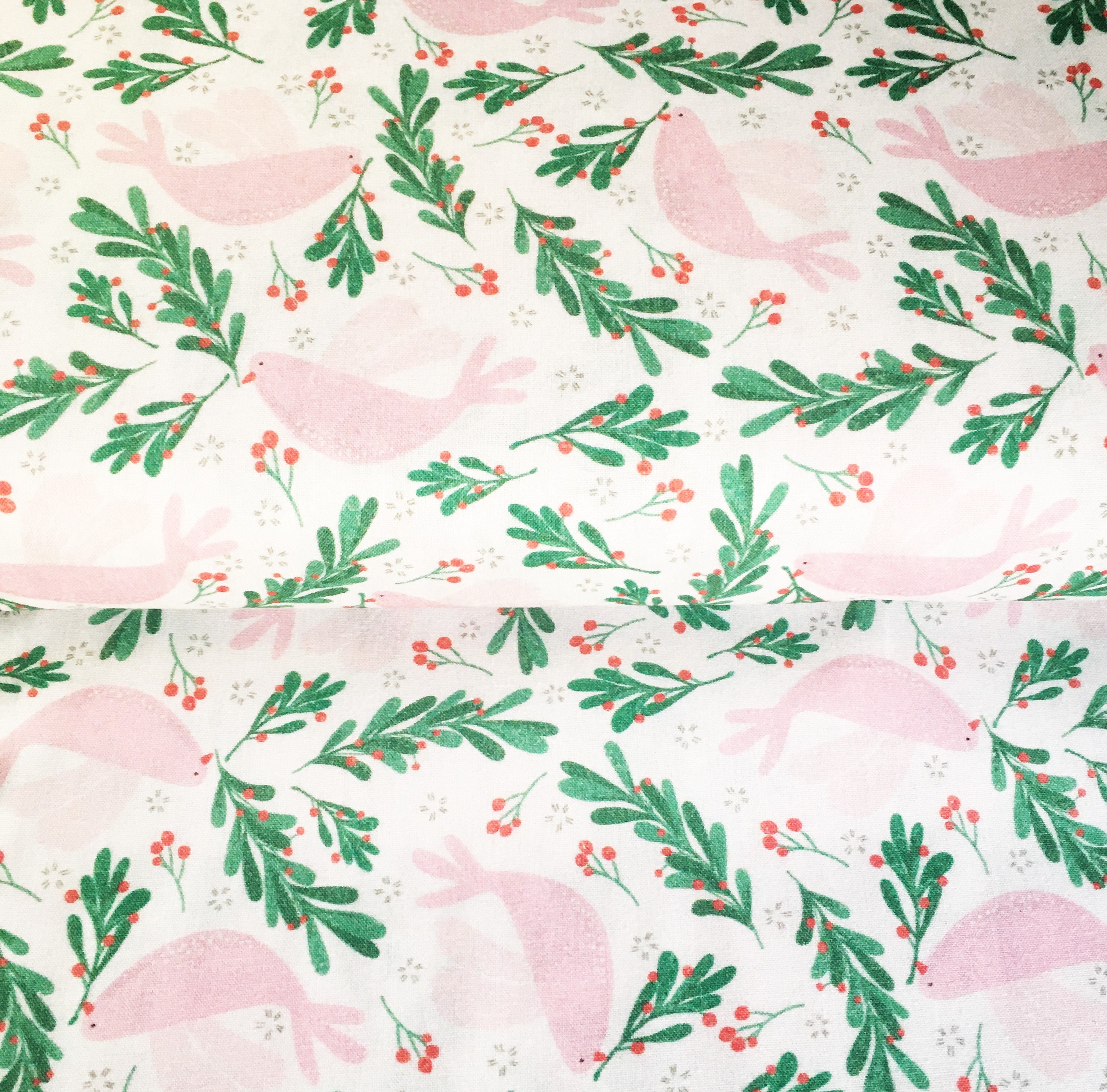Premium cotton fabric/100 % cotton fabric/designer fabric/dove | Etsy