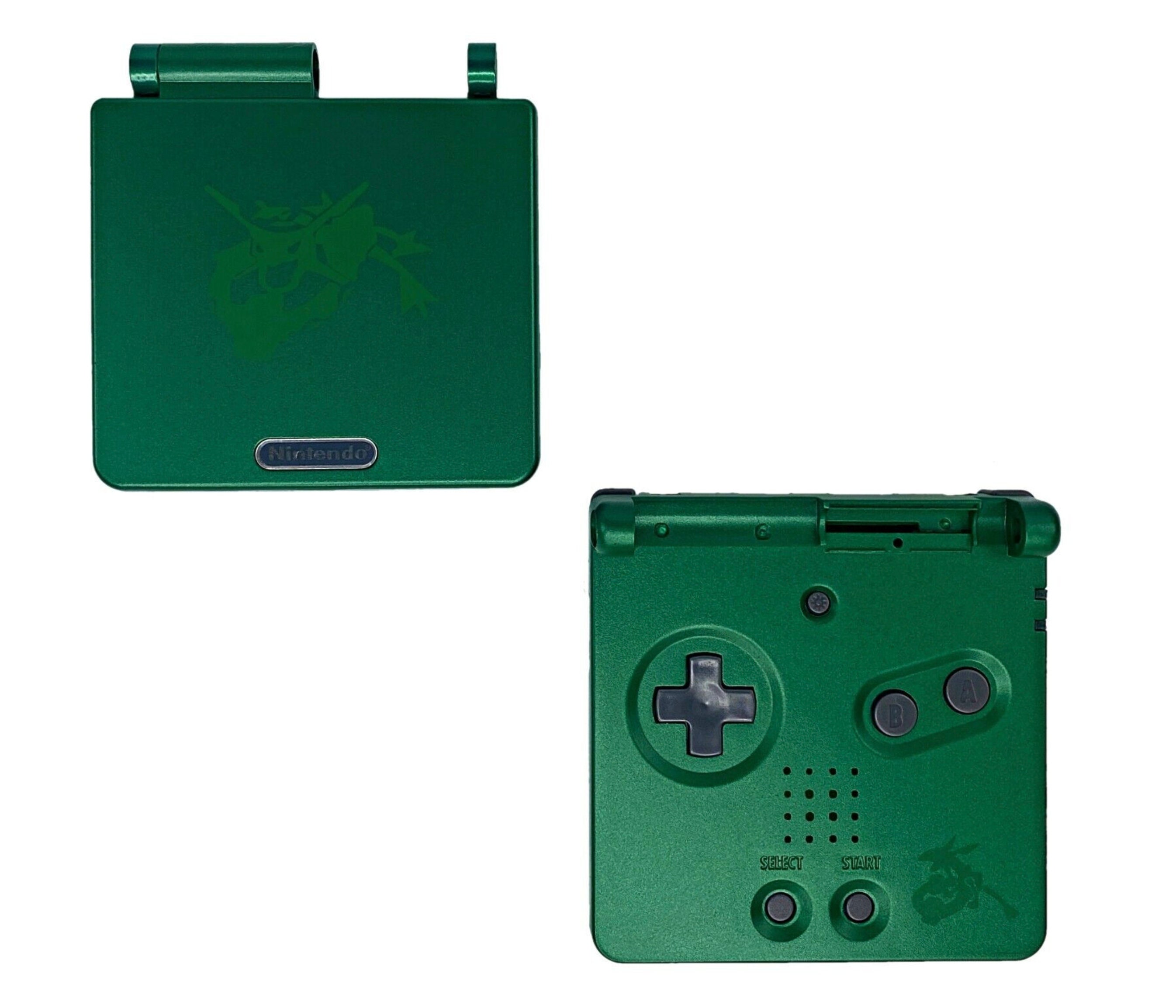 Game Boy Advance SP Pokemon Pikachu Groudon Kyogre Rayquaza Housings ...