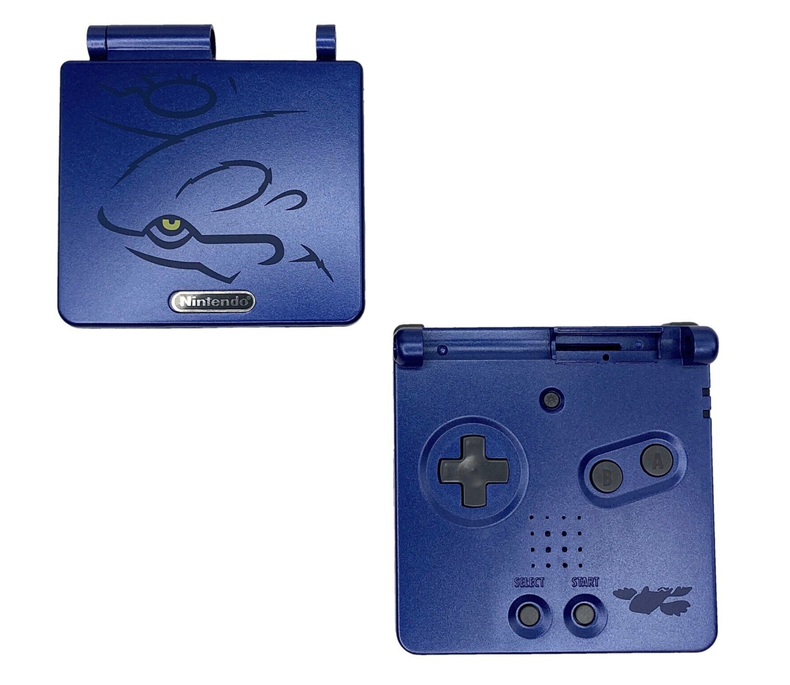 Game Boy Advance SP Pokemon Pikachu Groudon Kyogre Rayquaza Housings ...