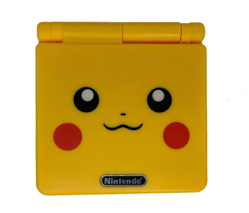 Game Boy Advance SP Pokemon Pikachu Groudon Kyogre Rayquaza Housings Shells - Etsy