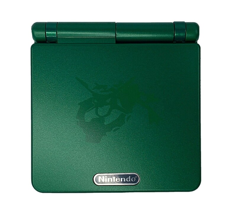 Game Boy Advance SP Pokemon Pikachu Groudon Kyogre Rayquaza Housings ...