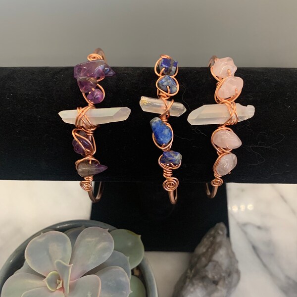 Copper Wire Cuff - Etsy