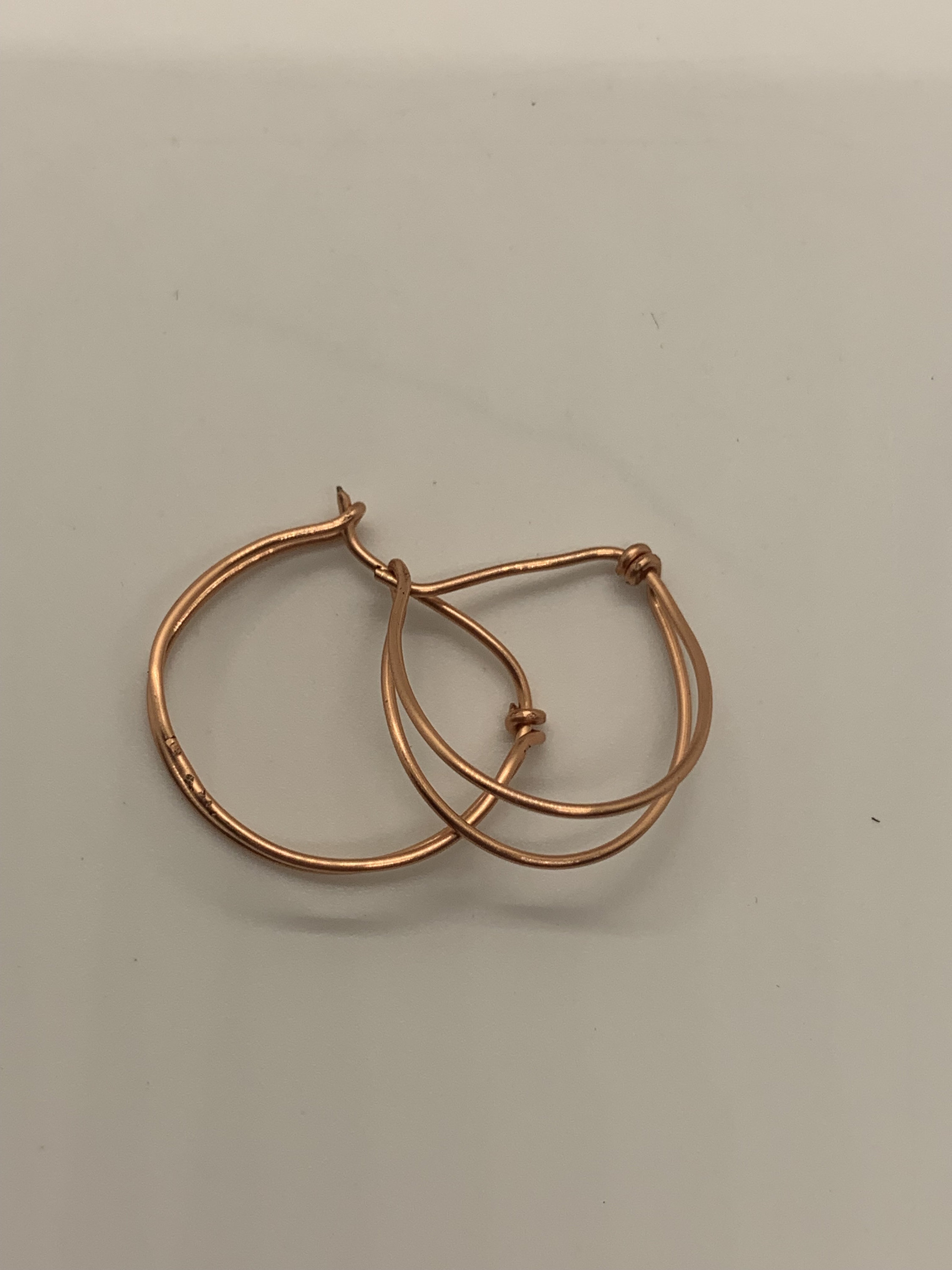 Minimalist Double Hoop Earrings, Wire Earrings, Silver Jewelry, Black ...