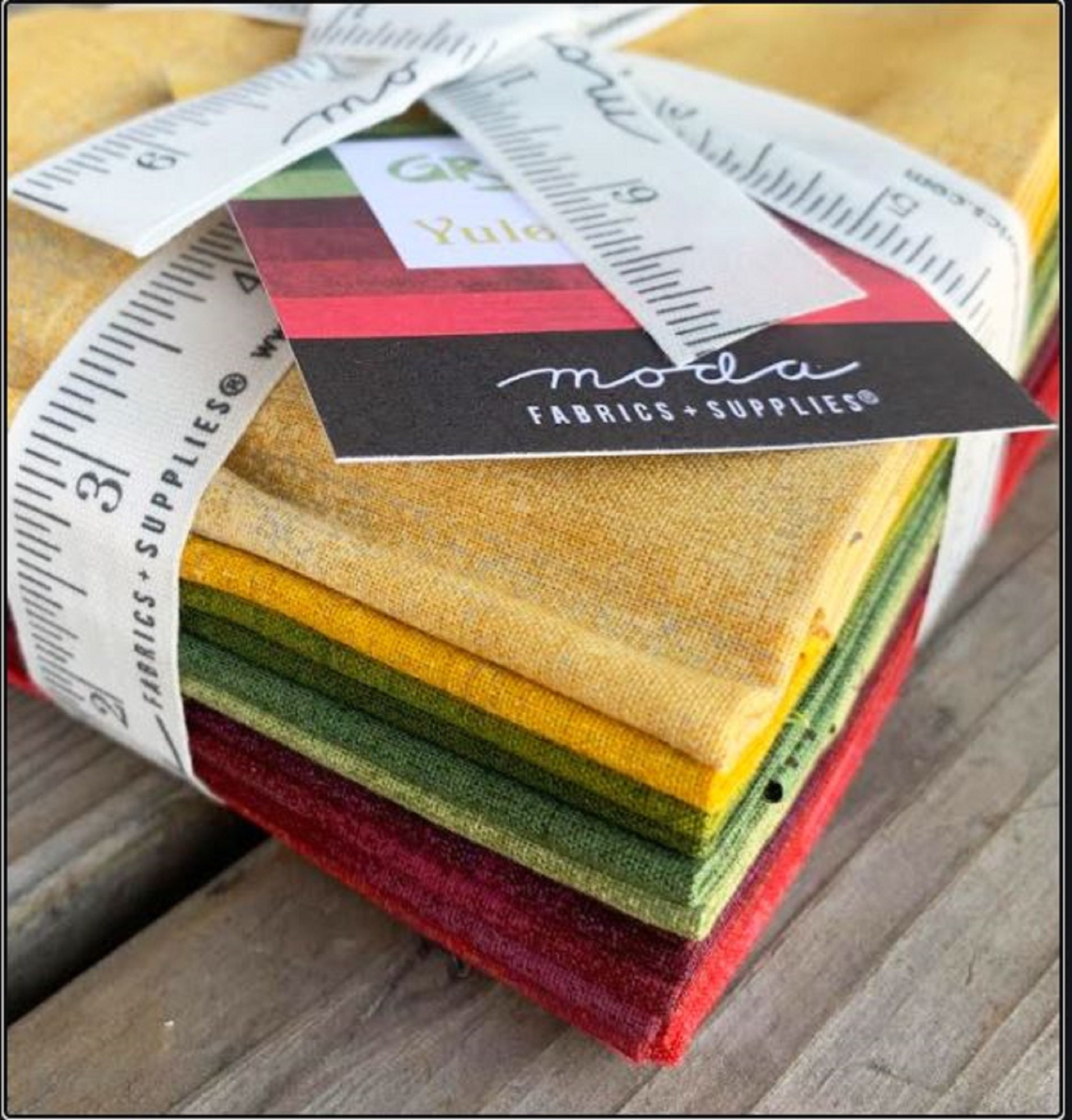 Yuletide Grunge Junior Jelly Roll by Basicgrey for MODA - Etsy UK