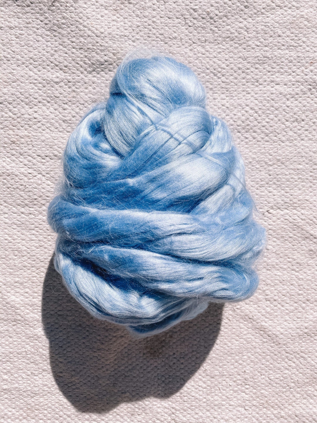 Sky Silky Viscose Spinning Fiber 1oz - Etsy