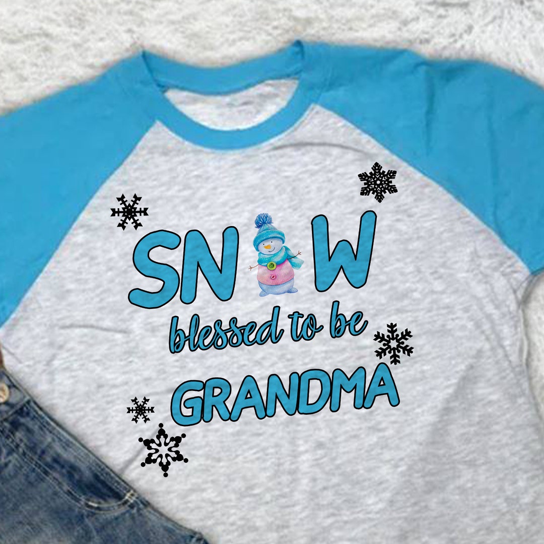 Snow Blessed Digital Design for Sublimation - Etsy