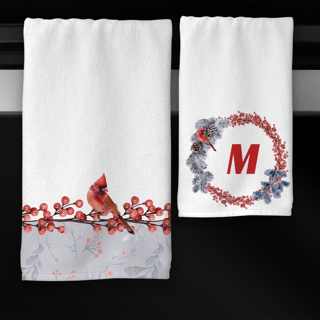 Cardinal Towel Set - Digital Design for Sublimation - Etsy