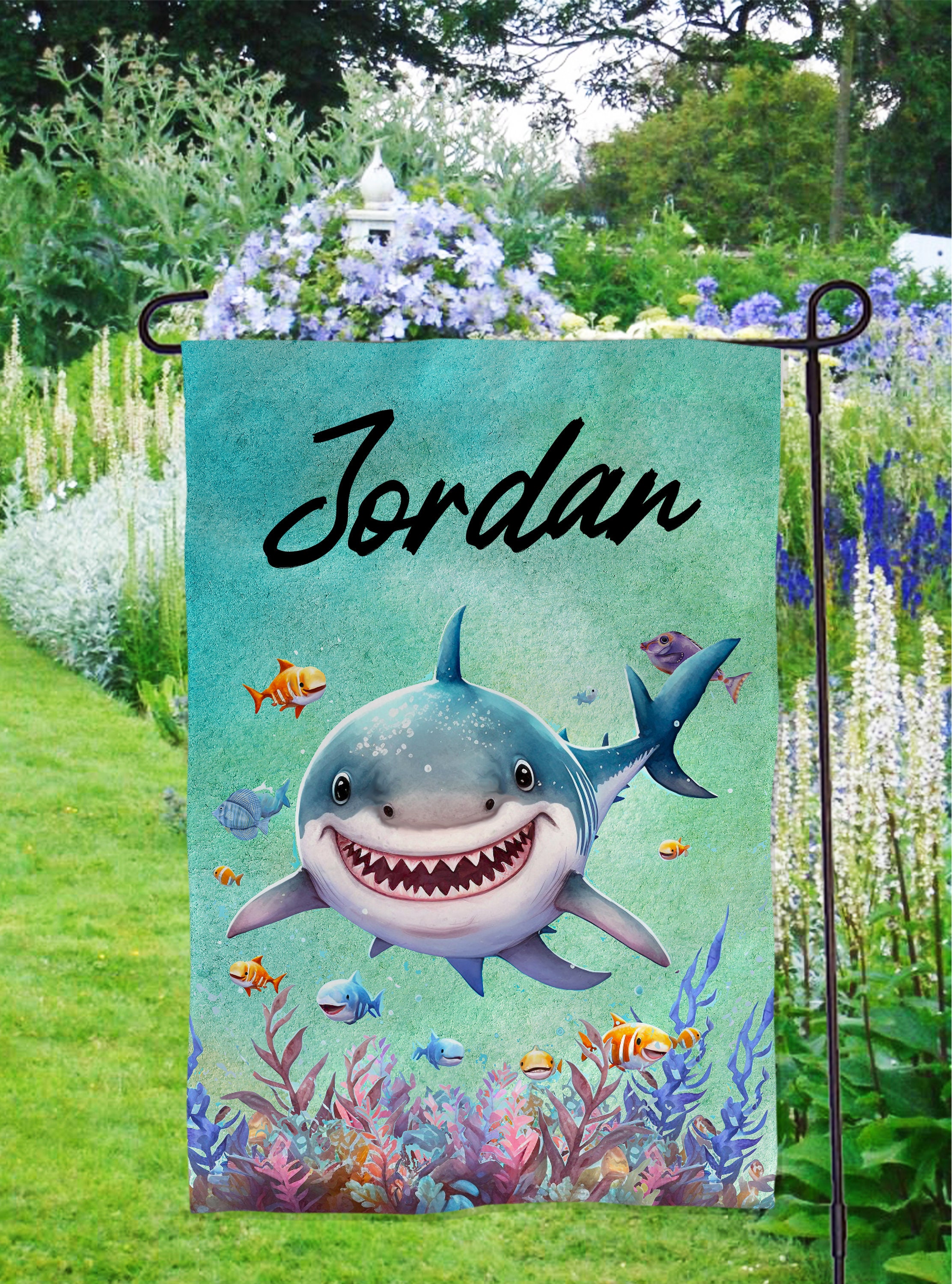 Happy Shark Flag Digital Design for Sublimation - Etsy