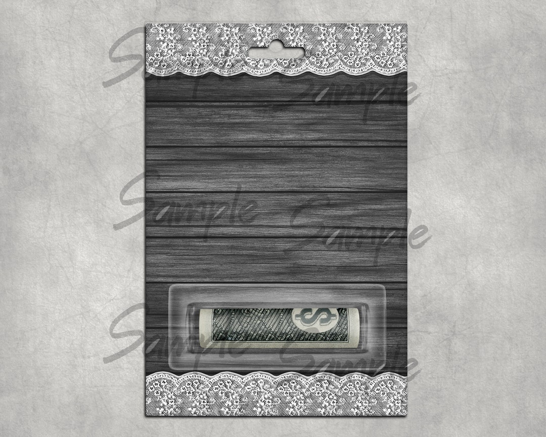 Lace Money Card- Digital Design for Sublimation - Etsy