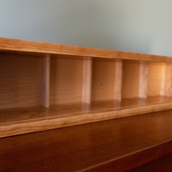 Cherry Wood Display Cabinet - Etsy