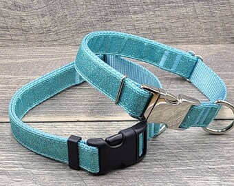 Turquoise Dog Collar - Etsy