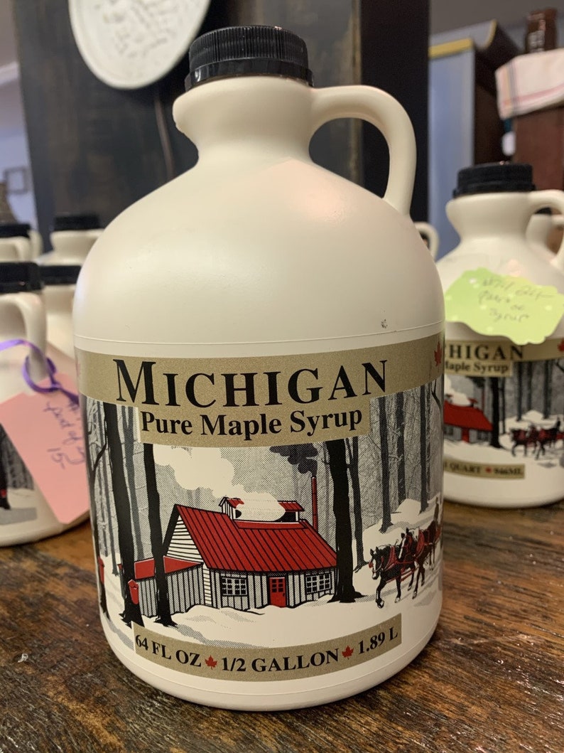 Pure Michigan Maple Syrup - Etsy