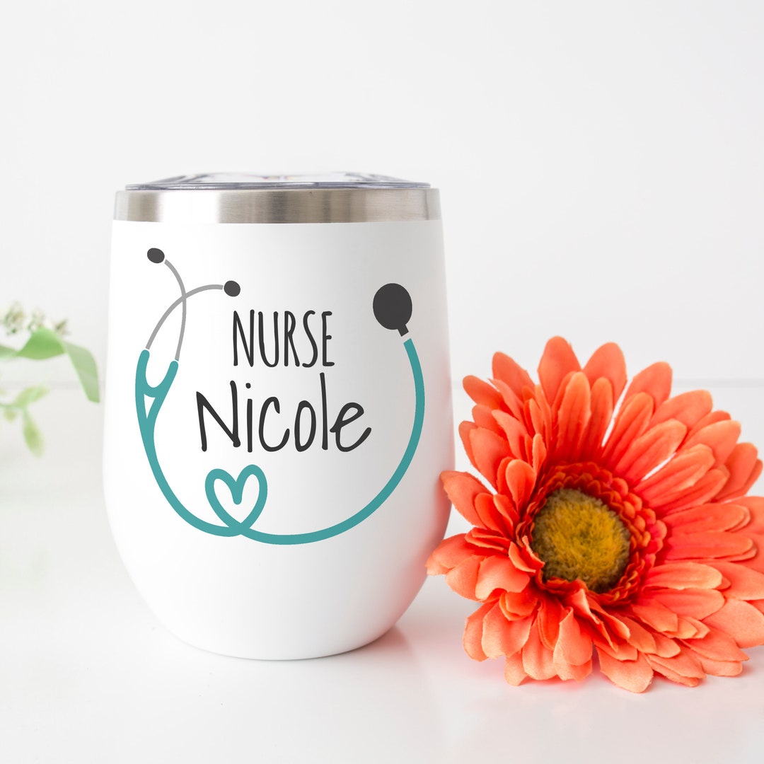 Personalized Nurse Gift, Custom Nurse Tumbler, Nurse Week Gift Tumbler ...