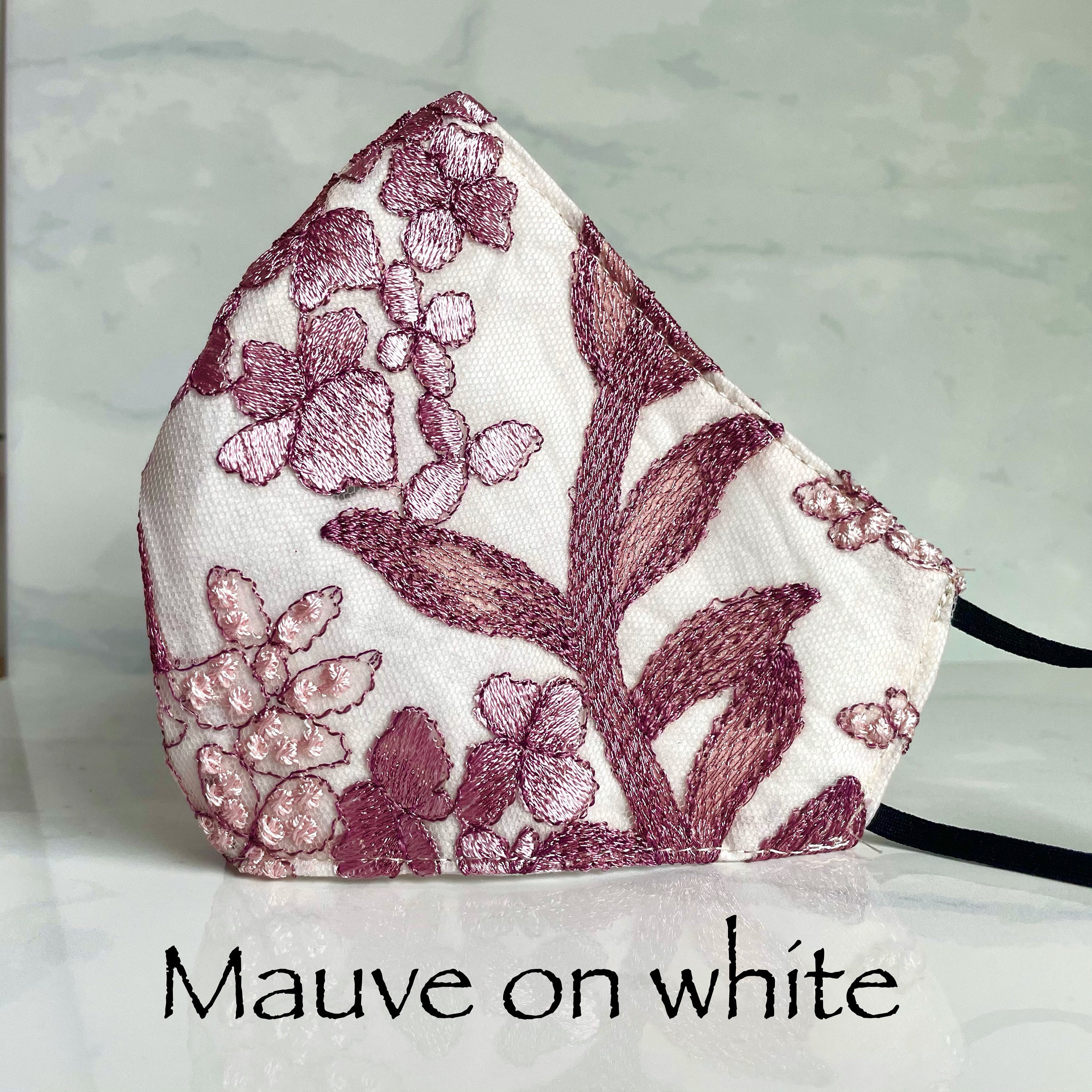 Embroidered face Mask net mask Fancy Face Masks Face Mask | Etsy