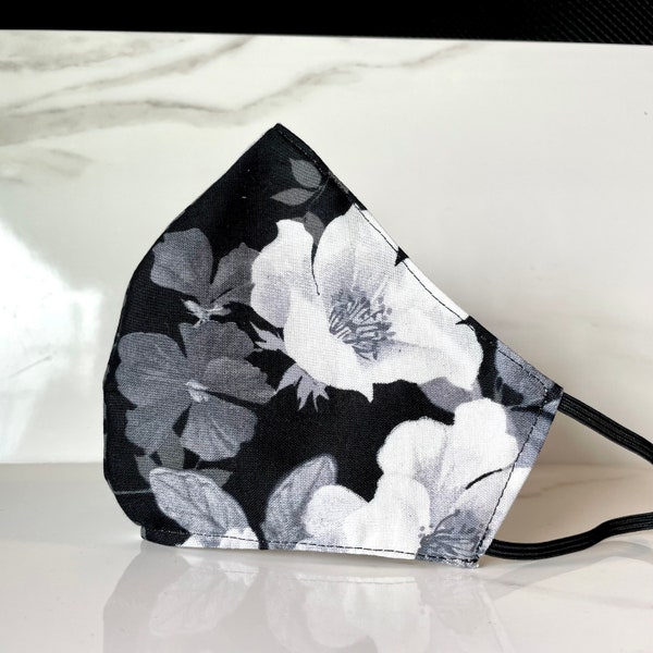 Floral Face Mask - Etsy