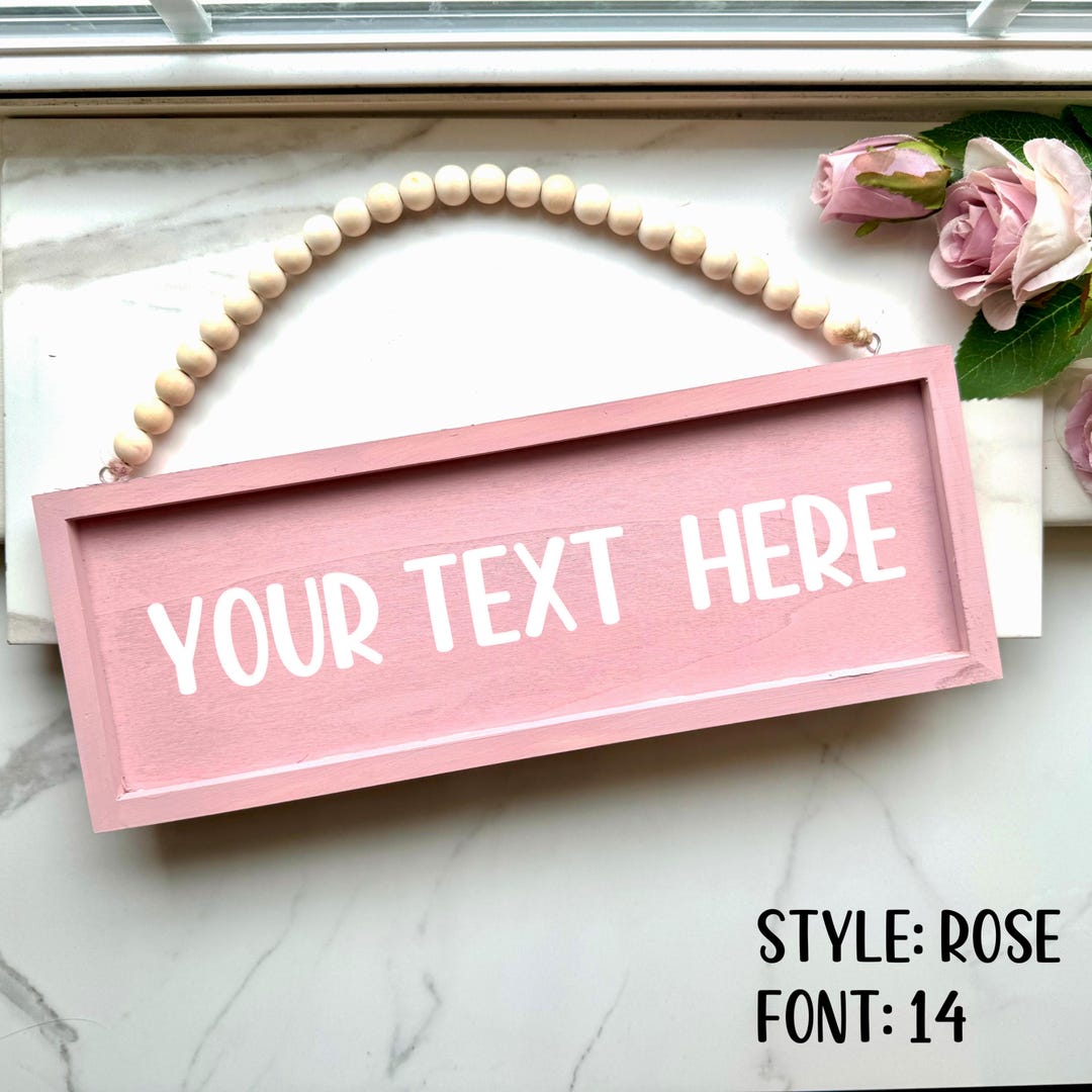 Custom Sign, Reversible Sign, Personalized Sign, Office Door Hanger ...