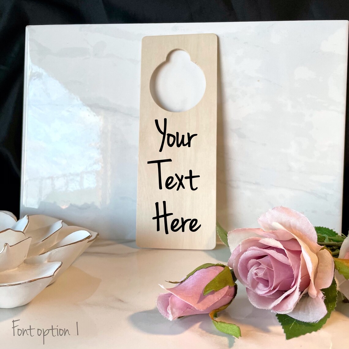 Personalized Door Hanger Custom Doorknob Sign Door Knob - Etsy