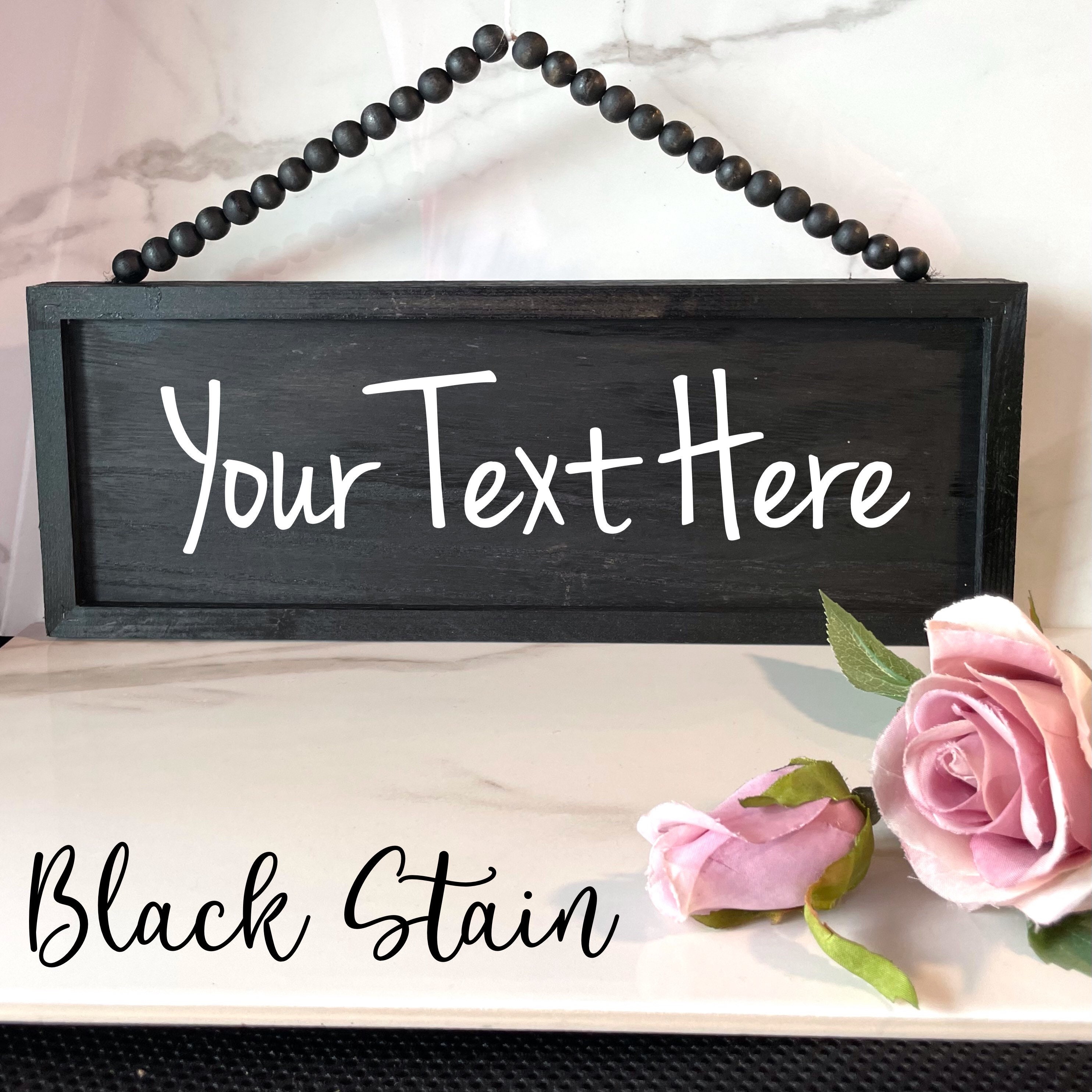 Custom Sign Reversible Sign Personalized Sign Door Hanger - Etsy