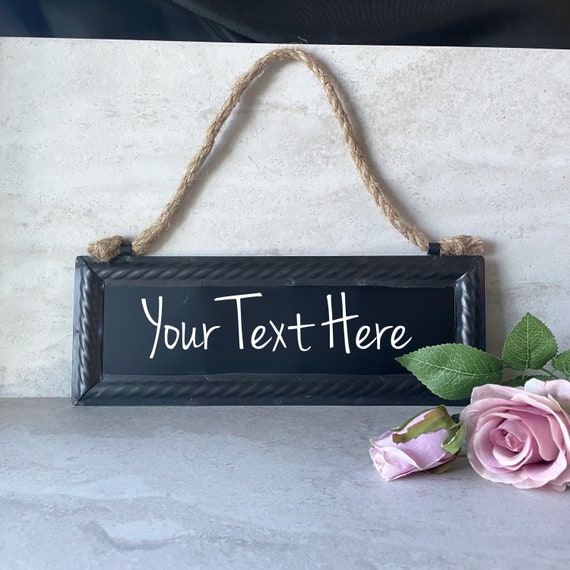 Custom Door Sign Personalized Sign Door Hanger Wall Decor - Etsy