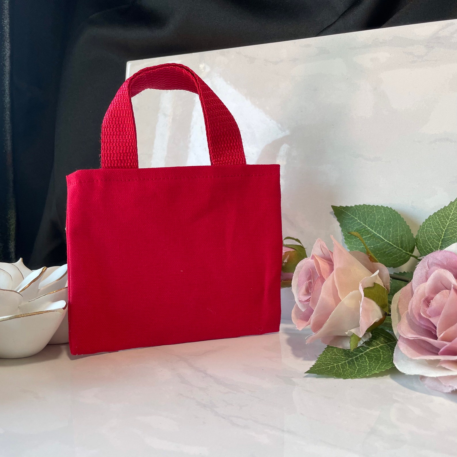 Personalized Canvas Gift Bags | Party Favor Bags | Event Gift Bags ...