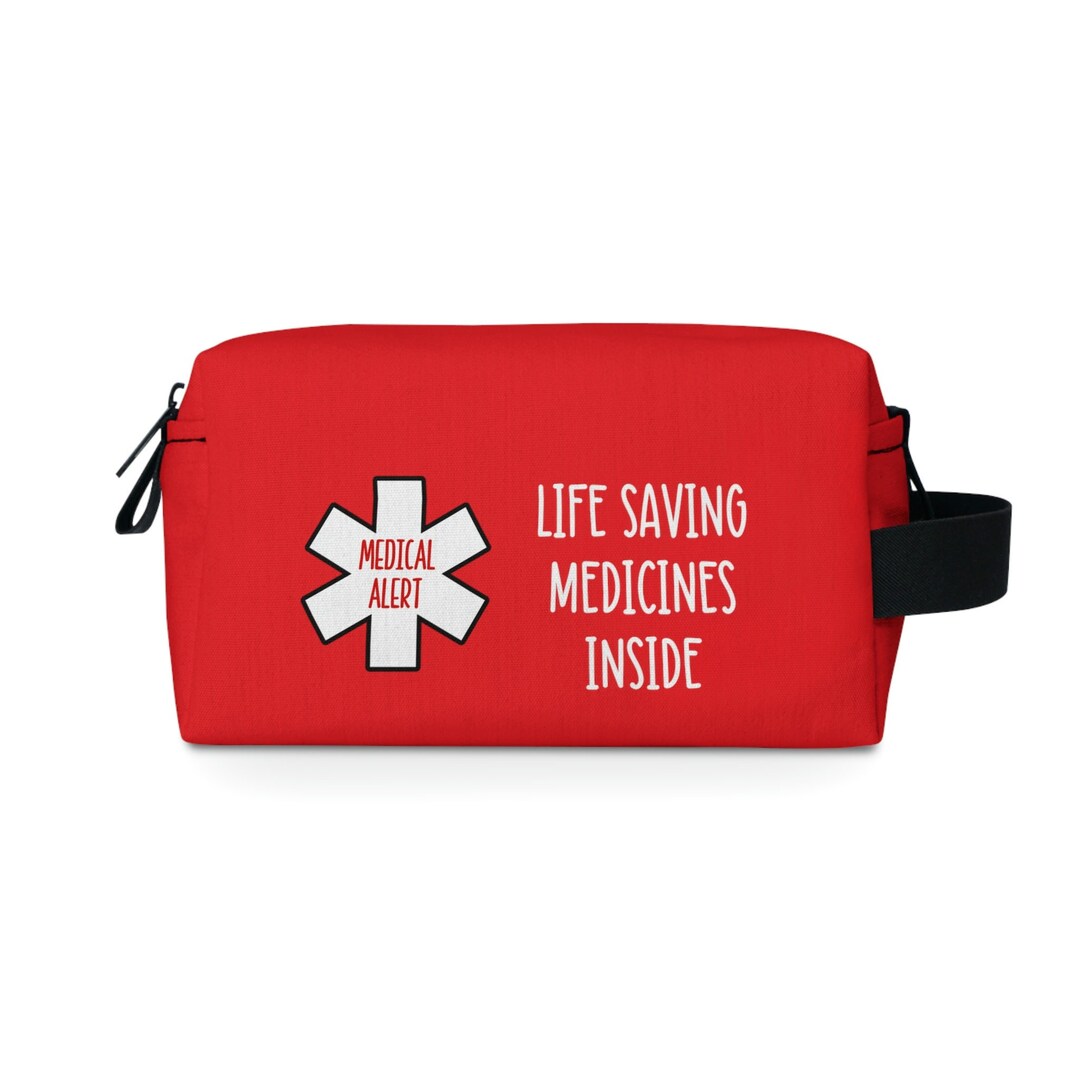 Medicine Bag, Medication Bag, Diabetes Bag, Epipen Bag, Medical Alert ...