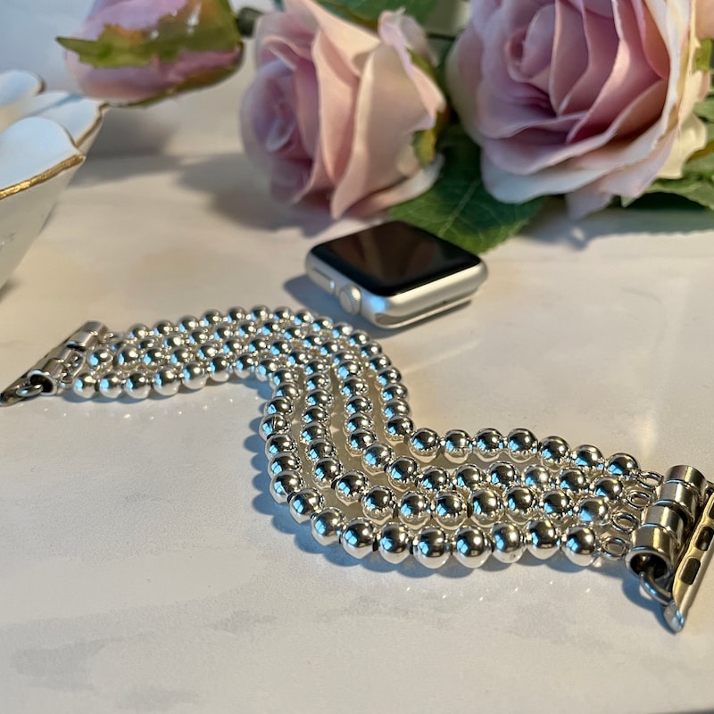 Beaded Watch Band - Etsy
