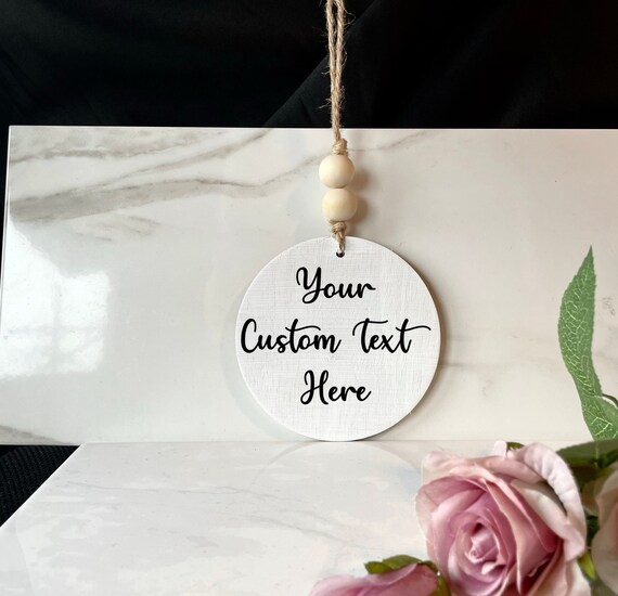 Custom Sign Reversible Sign Personalized Sign Door Hange - Etsy