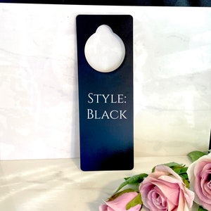 Personalized Door Hanger, Custom Doorknob Sign, Door Knob Hanger, Do ...