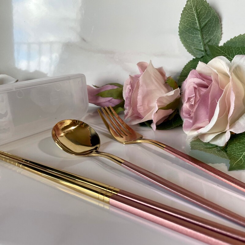 Spoon Fork Chopsticks Set - Etsy