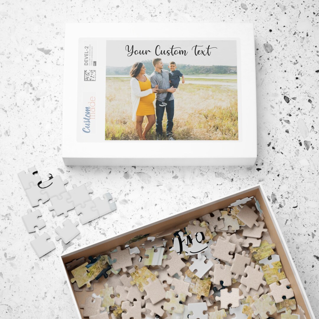 Custom Photo Puzzle, Puzzle From Picture Gift, Anniversary Puzzle, Christmas Gift, Personalized ...