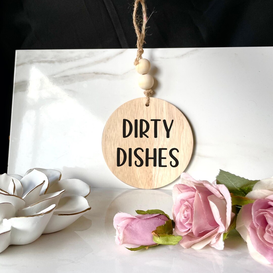 Door Handle Sign, Custom Wooden Sign, Reversible Sign, Personalized ...