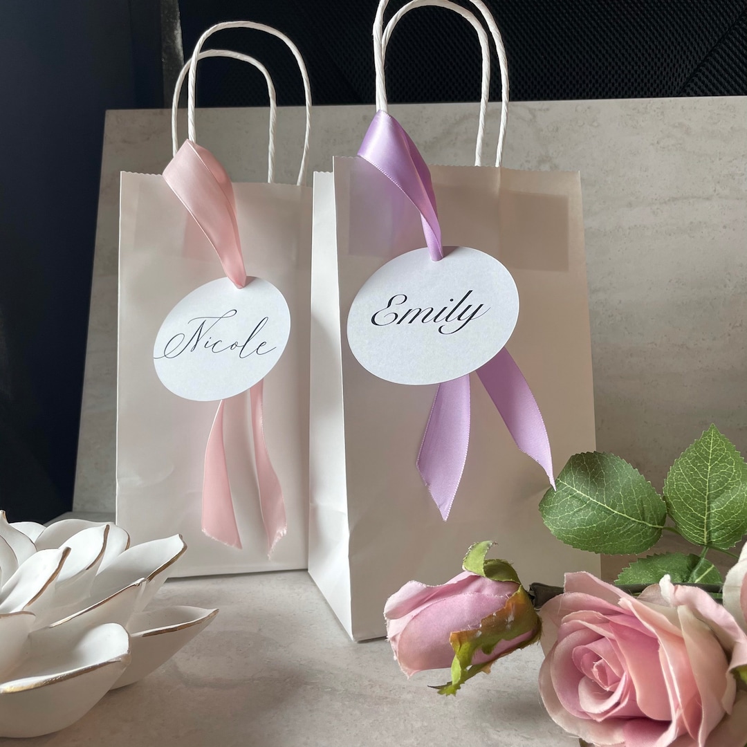 Party Favor Bags, Personalized Gift Bags, Wedding Welcome Bags, Favor ...