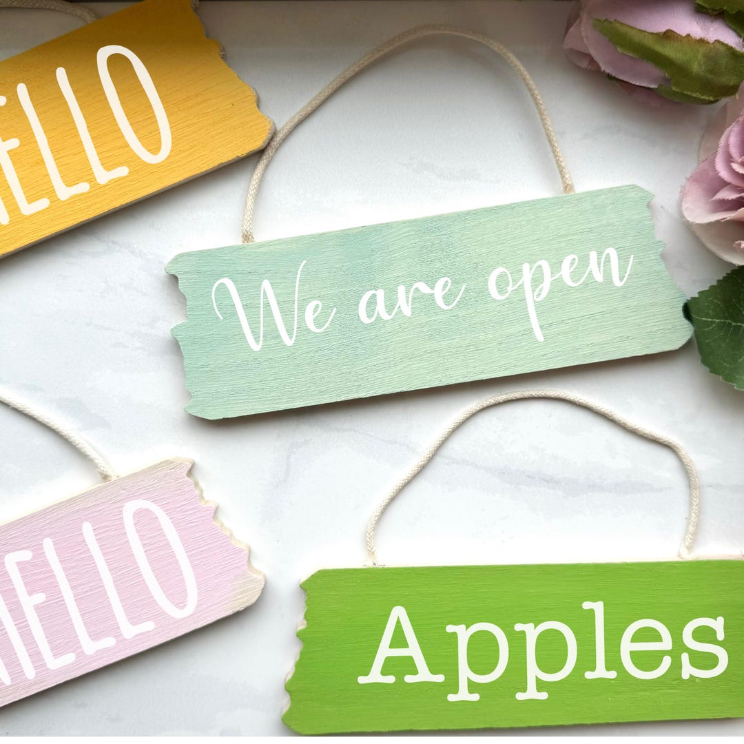 Mini Sign, Small Rustic Wood Sign, Personalized Wood Sign, Small ...