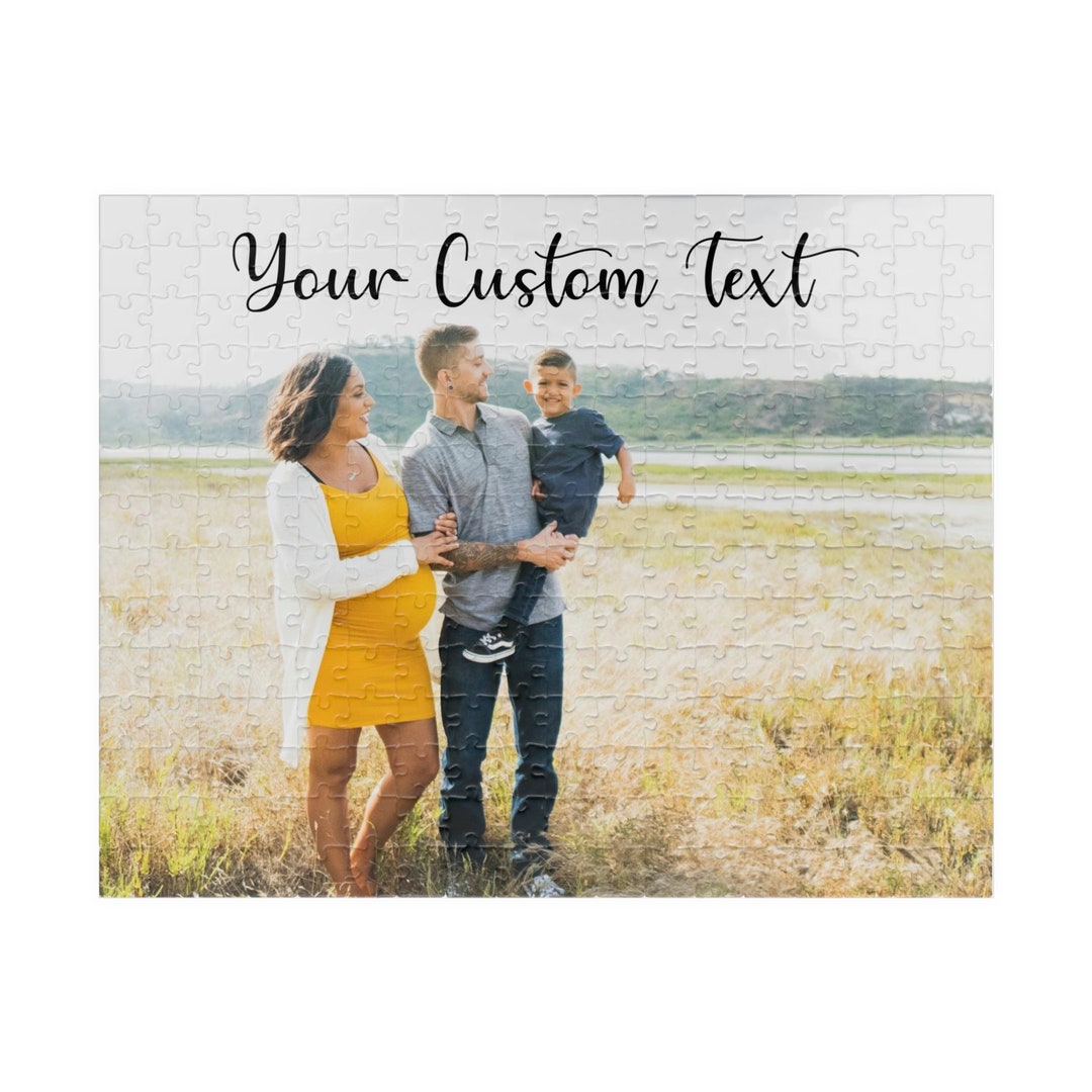 Custom Photo Puzzle, Puzzle From Picture Gift, Anniversary Puzzle, Christmas Gift, Personalized ...
