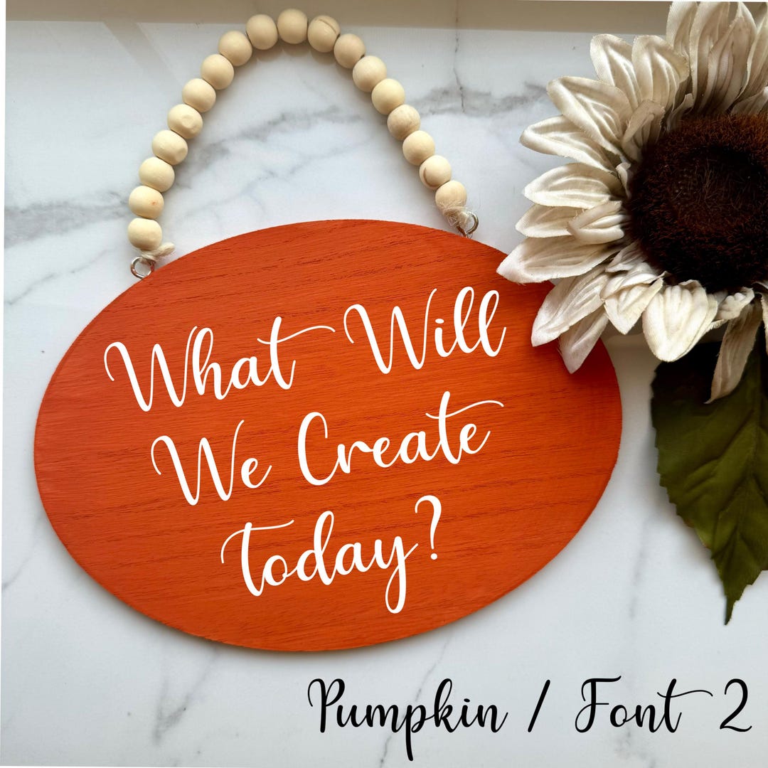 Custom Door Sign, Reversible Oval Sign, Personalized Wood Hanger ...