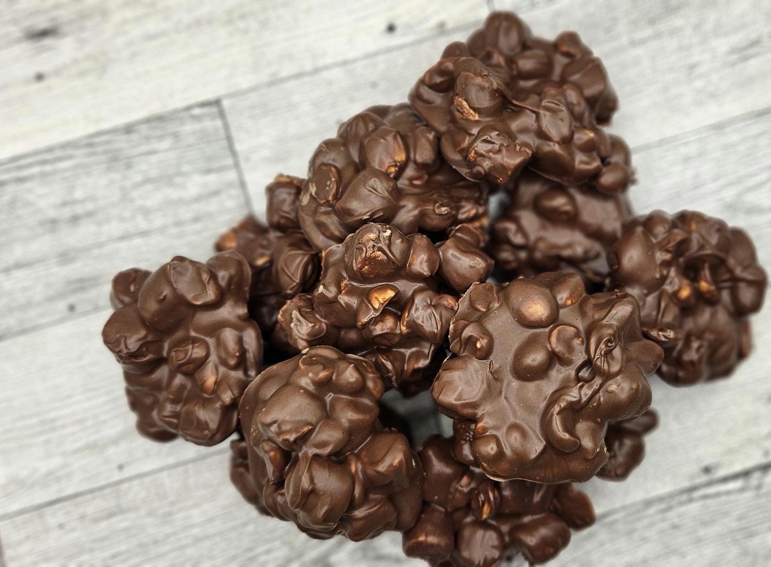 Rocky Road Peanut Clusters - Etsy