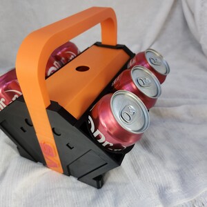 V6 Engine Ice Block 3D Printed Can Cooler 6 Can Ice Cooler Fathers Day ...